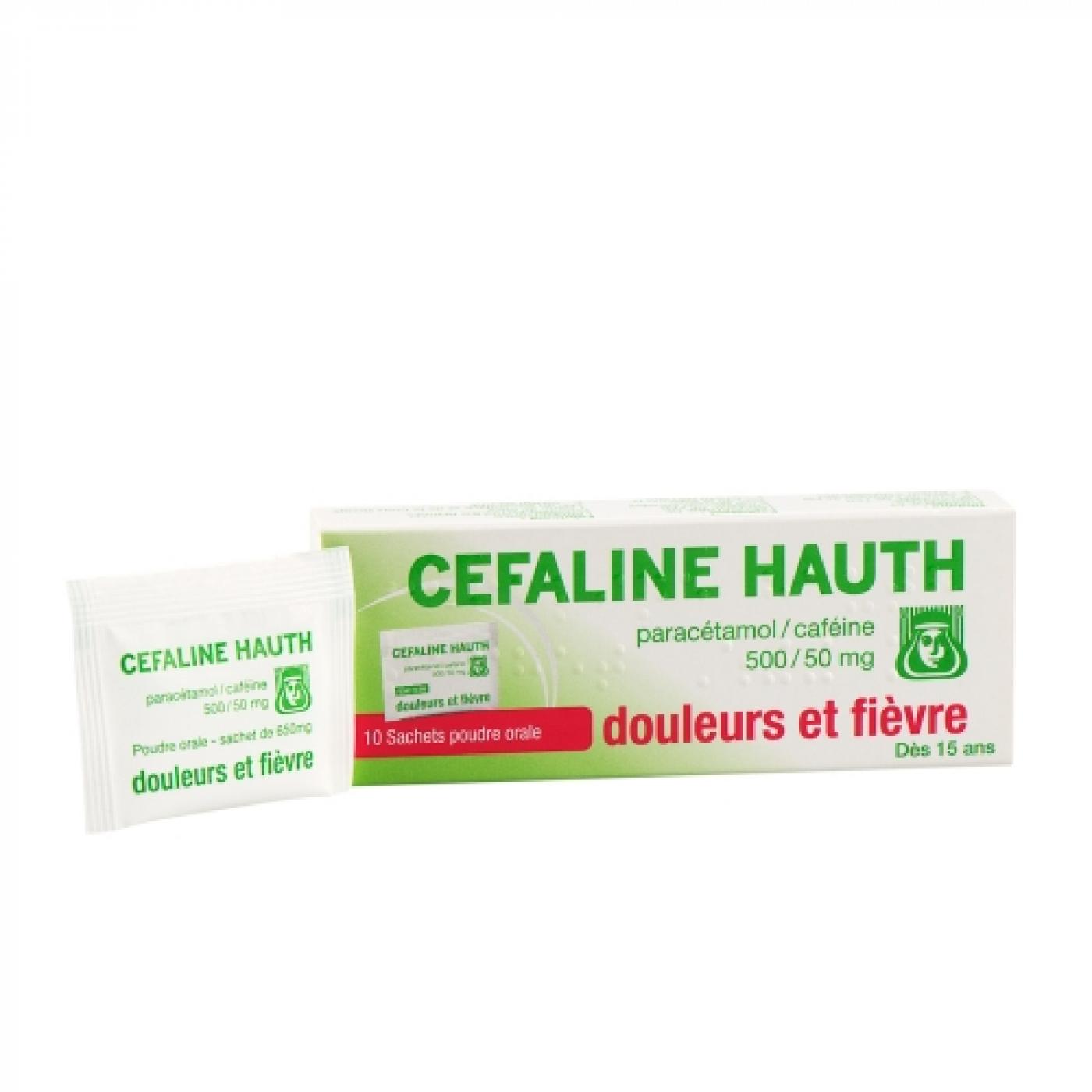 CEFALINE 500/50MG BTE 10 SACH | Site